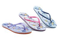 China Latest Fashion Ladies Flip Flop EVA Print Sole Flip Flop for sale