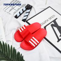 China Custom Logo Stripe Summer Pvc Odm Sliders Slippers For Men for sale