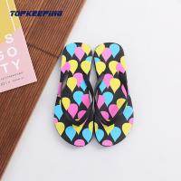 China Female Pe Upper Odm Comfy Flip Flops Slipper Outdoor Fashion Cute Pvc Sole For Lady for sale