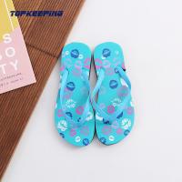 China Female Pe Upper Odm Comfy Flip Flops Slipper Outdoor Fashion Cute Pvc Sole For Lady for sale