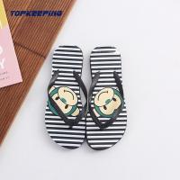 China Female Pe Upper Odm Comfy Flip Flops Slipper Outdoor Fashion Cute Pvc Sole For Lady for sale