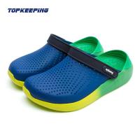 China 37-44 Stylish Quick Drying Garden Odm Men Wearing Clogs Lightweight Pvc for sale