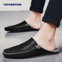 China Outdoor Comfort Logo Flat Odm Summer Sandals For Men for sale