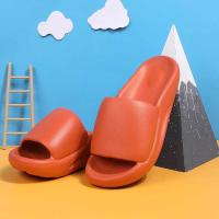 China Casual Thickness 2.5cm Mutispandex EVA Ladies Slippers for sale