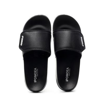 China EUR45 Genuine Leather Upper Mens EVA Slides BV Certified for sale