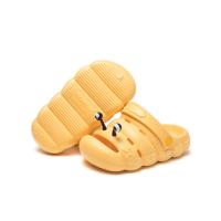 China Non Slip Cute Insect Kids Beach Shoes With Grid Bottom for sale