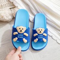 China EUR27 EUR28 Summer Beach PVC Kid Slide Slipper for sale