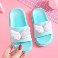 China Flat Heel PVC Little Boy Girl Slides Slippers EUR26 for sale