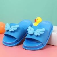 China Flat Heel PVC Little Boy Girl Slides Slippers EUR26 for sale