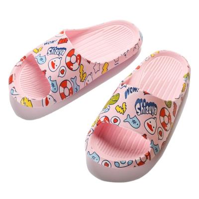 China Children'S Cute Open Heel EVA Foam Yezzy Slippers for sale