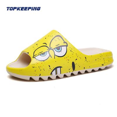 China Shock Absorption Summer Unisex Cartoon Elmo Yezzy Slides for sale