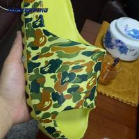 China OEM Ethylene Vinyl Acetate Summer Beach Cartoon Women Yezzy Slides for sale