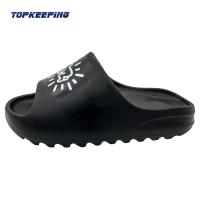 China Custom Thickness 3.5cm EVA Foam Men Yezzy Slides for sale