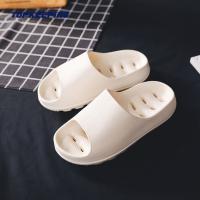 China Regular Fit Female EVA Elmo Cartoon Printed Yeezy Slides for sale