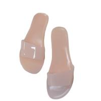 China Flat Heel EVA Female Jelly Slippers ODM Acceptable for sale
