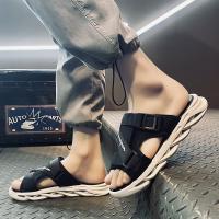 China EUR44 45 46 Casual Soft Rubber Slippers For Men for sale