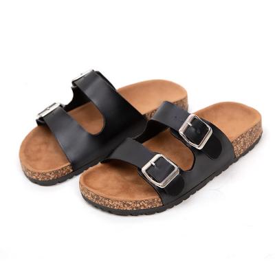 China OEM Outdoor Soft Cork Women Sandals With PVC Sole for sale