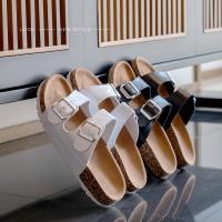 China OEM Outdoor Soft Cork Women Sandals With PVC Sole for sale