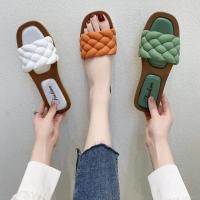 China OEM EUR36 Indoor Outdoor PVC Women Slides Slippers for sale