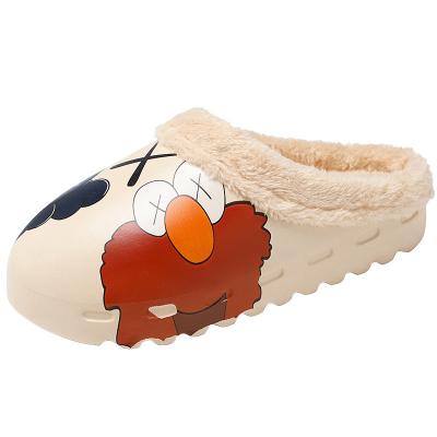 China Custom Comfortable Plush Fur Slippers For Bedroom for sale