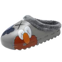 China Custom Comfortable Plush Fur Slippers For Bedroom for sale