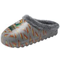 China Custom Comfortable Plush Fur Slippers For Bedroom for sale