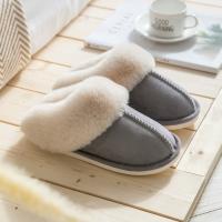 China Flat Heel Indoor Fur Slippers EUR35 - 46 For Women for sale