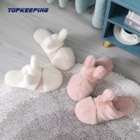 China Indoor Ladies Furry Winter Slippers EUR36 - 41 Optional for sale