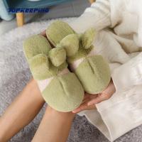 China Indoor Ladies Furry Winter Slippers EUR36 - 41 Optional for sale