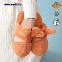 China Indoor Ladies Furry Winter Slippers EUR36 - 41 Optional for sale