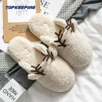 China Open Heel Woman Furry Slippers EUR36 - 41 For Home for sale