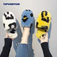 China Slip On Construction Furry Female Slippers With EVA Sole for sale