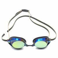 China Competition Swim Triathlon Goggles waterproof Silicone Frame PC Lens for sale