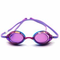 China Competition Swim Triathlon Goggles waterproof Silicone Frame PC Lens for sale