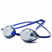 China Adult Waterproof Triathlon Swim Goggles With Mirrored PC Lens for sale