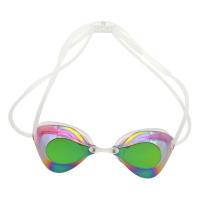 China No Leaking Antifog Ironman Swim Goggles With Interchangeable Nose for sale