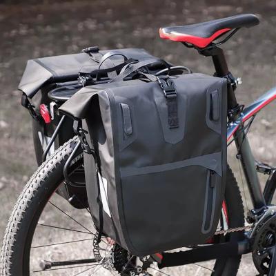 China Ultra Durable High Capacity Multi-functional Bike Rear Bag Pannier Bag Motorcycle for sale