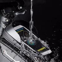 China Big Capacity Waterproof Bike Top Bag, Saddle Bag with Phone Pocket for sale