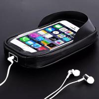 China Big Capacity Waterproof Bike Top Bag, Saddle Bag with Phone Pocket for sale