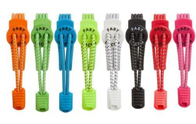 China 2.8mm 2.9mm Fast Shoe Laces Triathlon Race Gear For Marathon Runner for sale