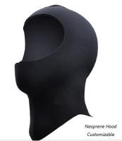 China OEM Neoprene Triathlon Wetsuit Hood High Stretch UV Protection Cap for sale