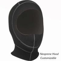 China OEM Neoprene Triathlon Wetsuit Hood High Stretch UV Protection Cap for sale