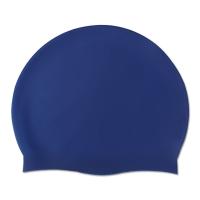 China Unisex Adult Swim Latex Free Triathlon Cap Blue Yellow Orange Color for sale