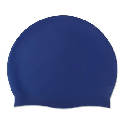 China Unisex Adult Swim Latex Free Triathlon Cap Blue Yellow Orange Color for sale
