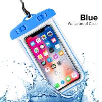 China 0.3mm Waterproof Smartphone Pouch For Swimming Diving Traveling for sale