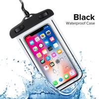 China 0.3mm Waterproof Smartphone Pouch For Swimming Diving Traveling for sale