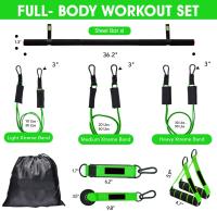 China Custom 100cm Pilates Bar Kit With Resistance Bands Gym Yoga Exercise for sale