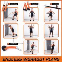 China Yoga Pilates Bar Kit Triathlon Race Gear For Whole Body Workout for sale