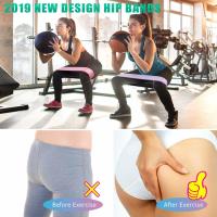 China Yoga Hip Band Workout Recovery Equipment 66cm 76cm 86cm 90cm 100cm for sale