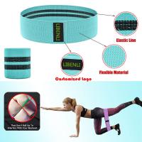 China Yoga Hip Band Workout Recovery Equipment 66cm 76cm 86cm 90cm 100cm for sale